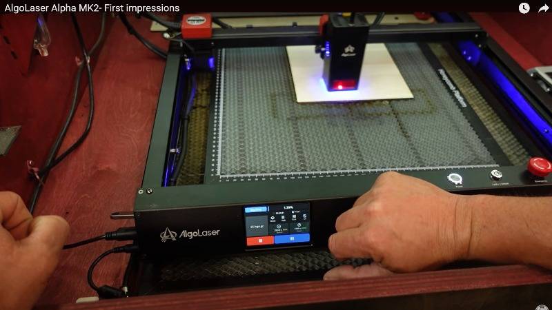 AlgoLaser Alpha MK2 - First Impressions | Algolaser